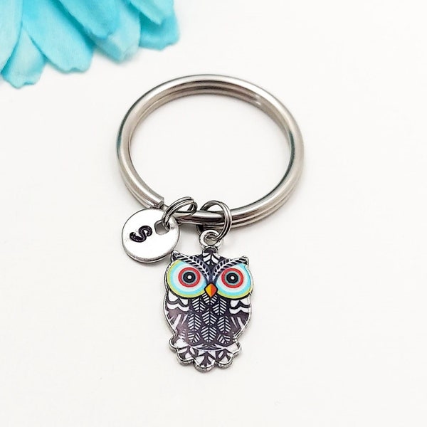 Owl Key Chain - Etsy