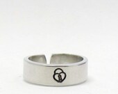 Lock Ring Personalized Name Ring Personalized Ring - Etsy