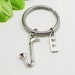 Saxophone Keychain, Saxophone Key Chain, Initial Keychain, Personalized ...