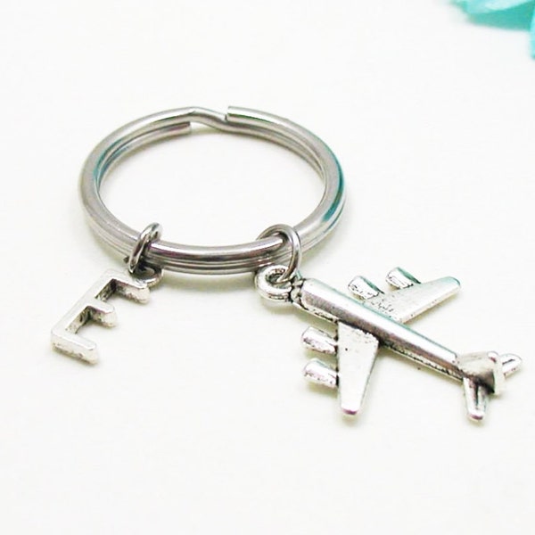 Airplane Keychain - Etsy
