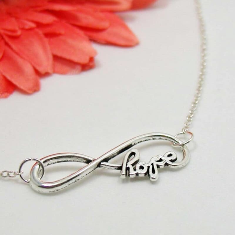 Infinity Necklace - Etsy