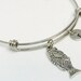 Fish Bracelet, Fish Bangle, Fish Jewelry, Expandable Bracelet, Fish ...