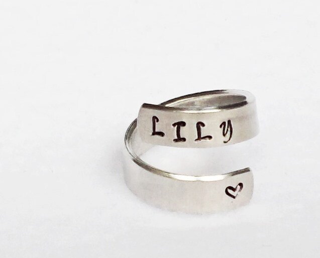 Personalized Name Ring Personalized Ring Custom Ring | Etsy
