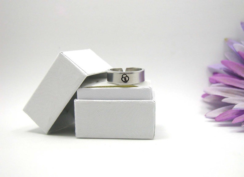 Lock Ring Personalized Name Ring Personalized Ring | Etsy
