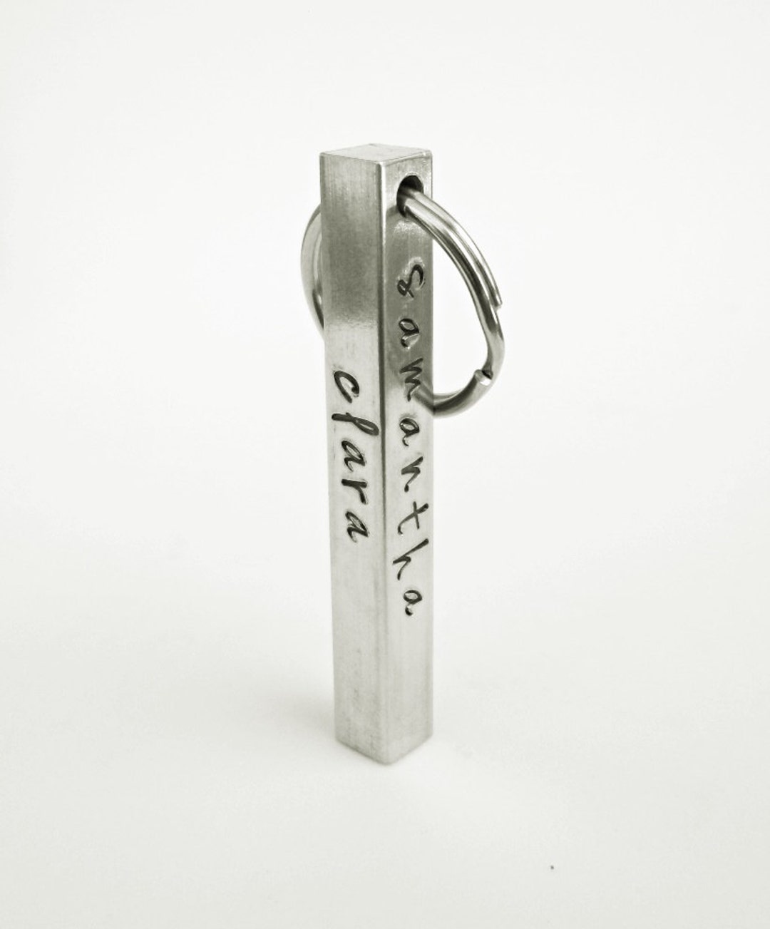 Aluminum Bar Keychain, Personalized Keychain, Custom Keychain ...