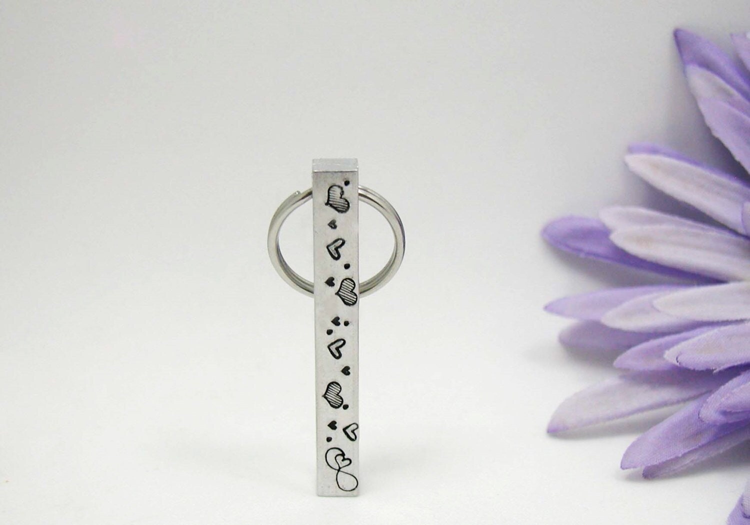 Aluminum Bar Keychain Personalized Keychain Custom - Etsy UK