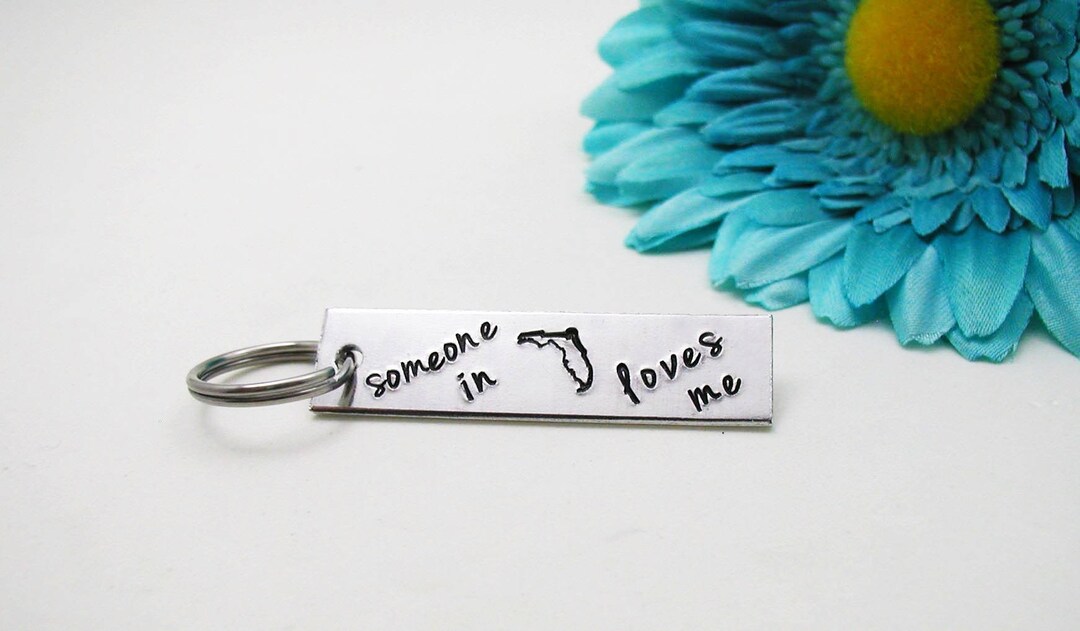 State Keychain, Florida Keychain, Long Distance Relationship, Best ...