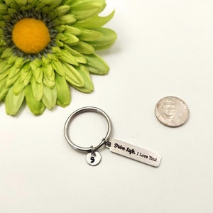 Drive Safe I Love You Keychain, New Driver Keychain, Drive Safe Keyring ...