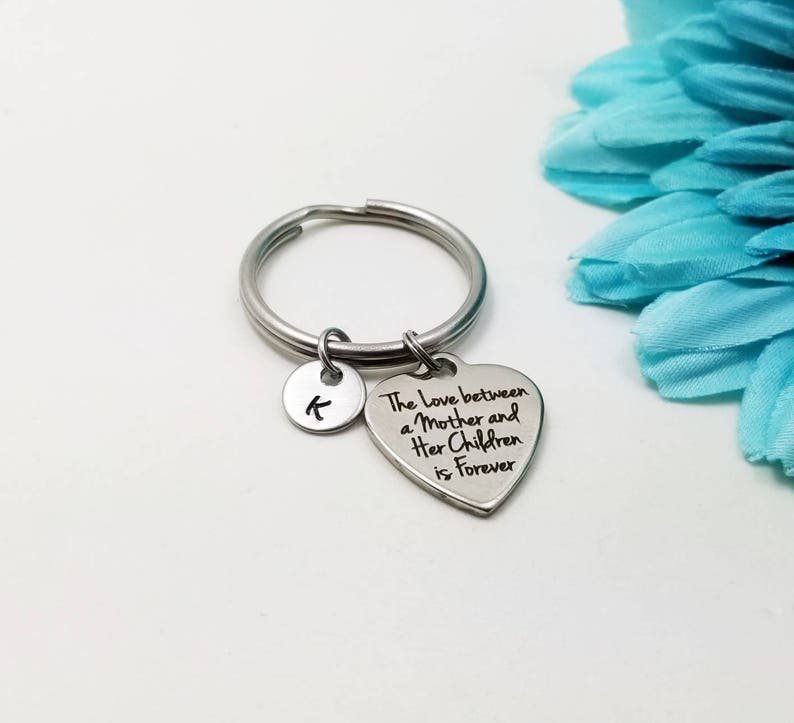 Mom Keychain, Mom Key Chain, Mother Daughter Keychain, Personalized ...