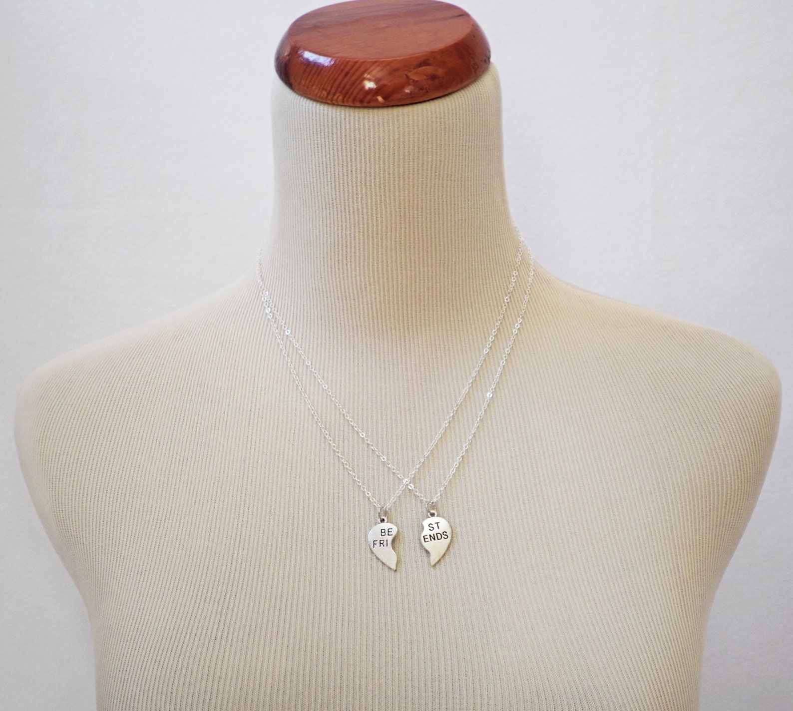 Matching Necklaces, Best Friends Necklace, Charm Necklace, Friendship ...