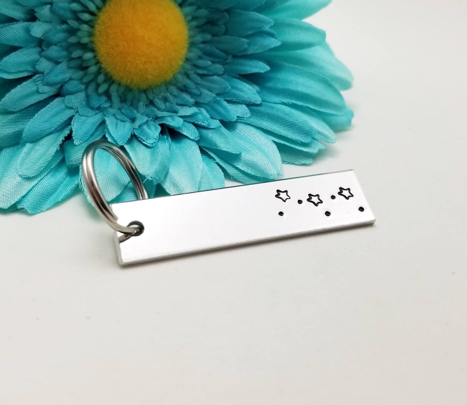 Virgo Keychain Custom Keychain Constellation Keychain - Etsy