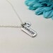 Fearless Necklace, Fearless Pendant, Inspirational Necklace, Faith ...