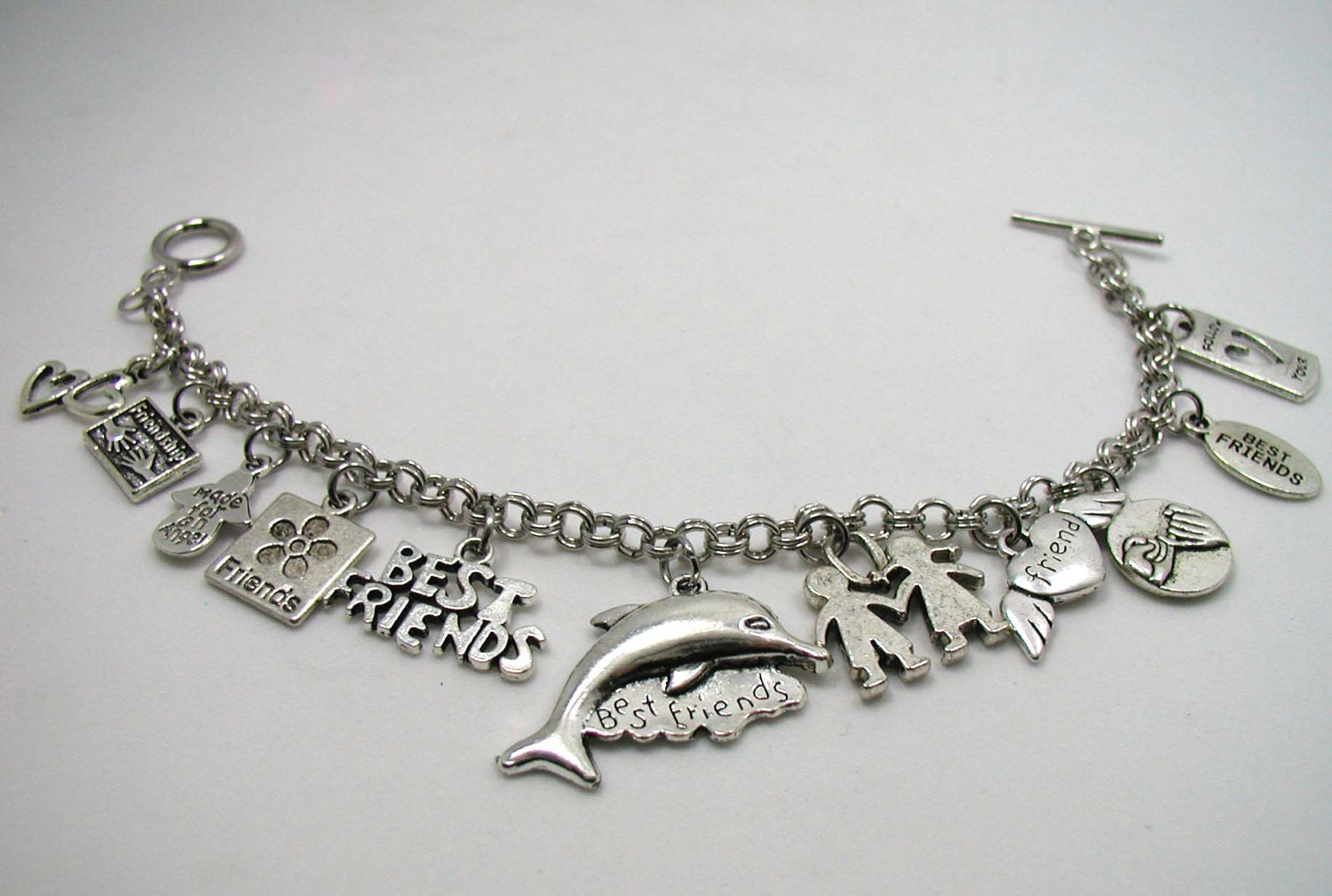 Friendship Bracelet Best Friend Bracelet Best Friend Charm - Etsy