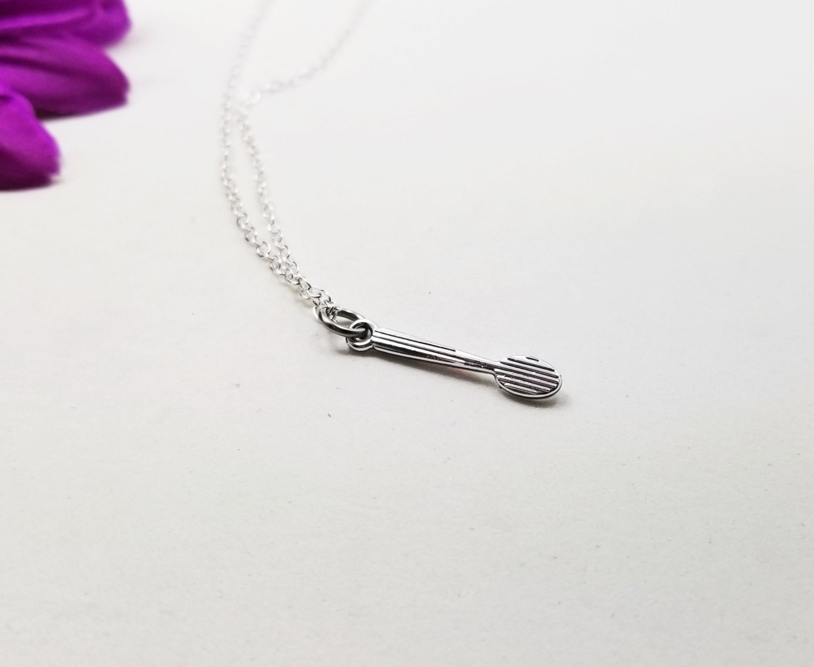 Spoon Necklace Spoon Charm Necklace Spoon Pendant Spoon - Etsy