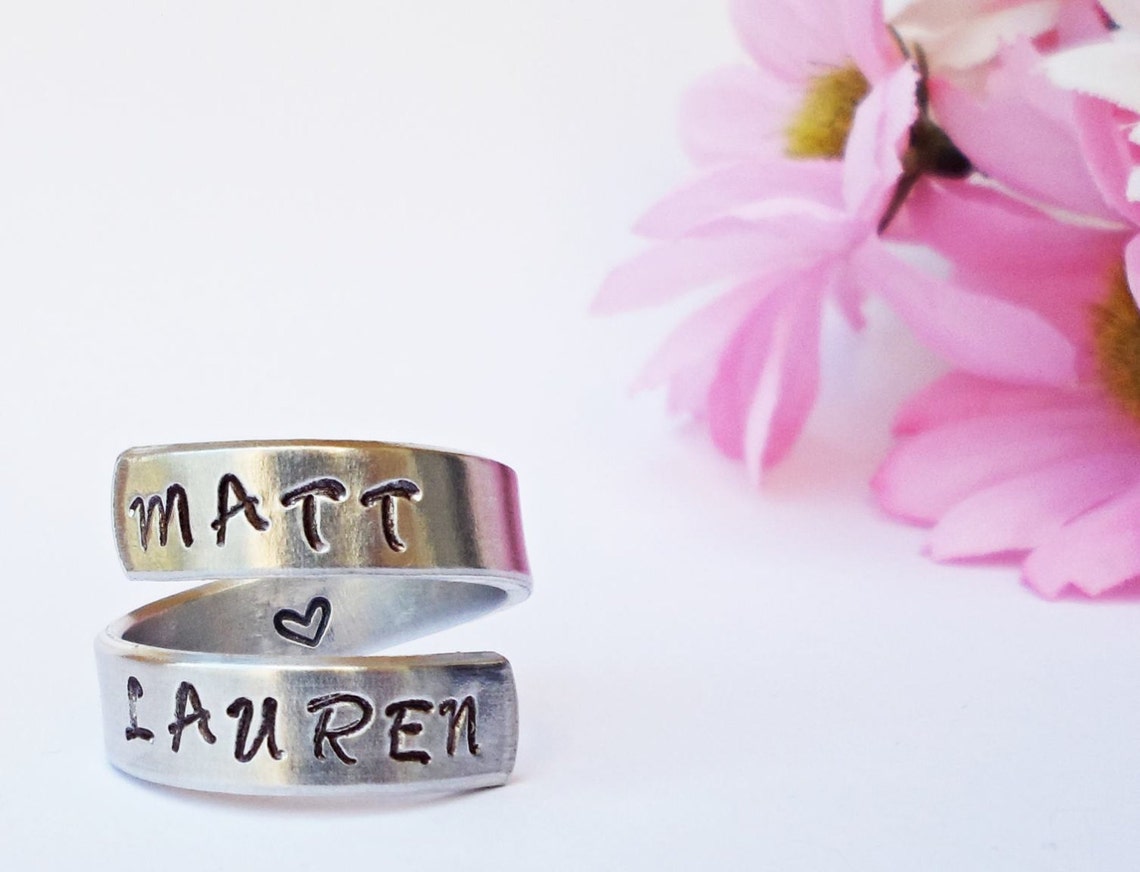 Personalized Name Ring Personalized Ring Custom Ring | Etsy