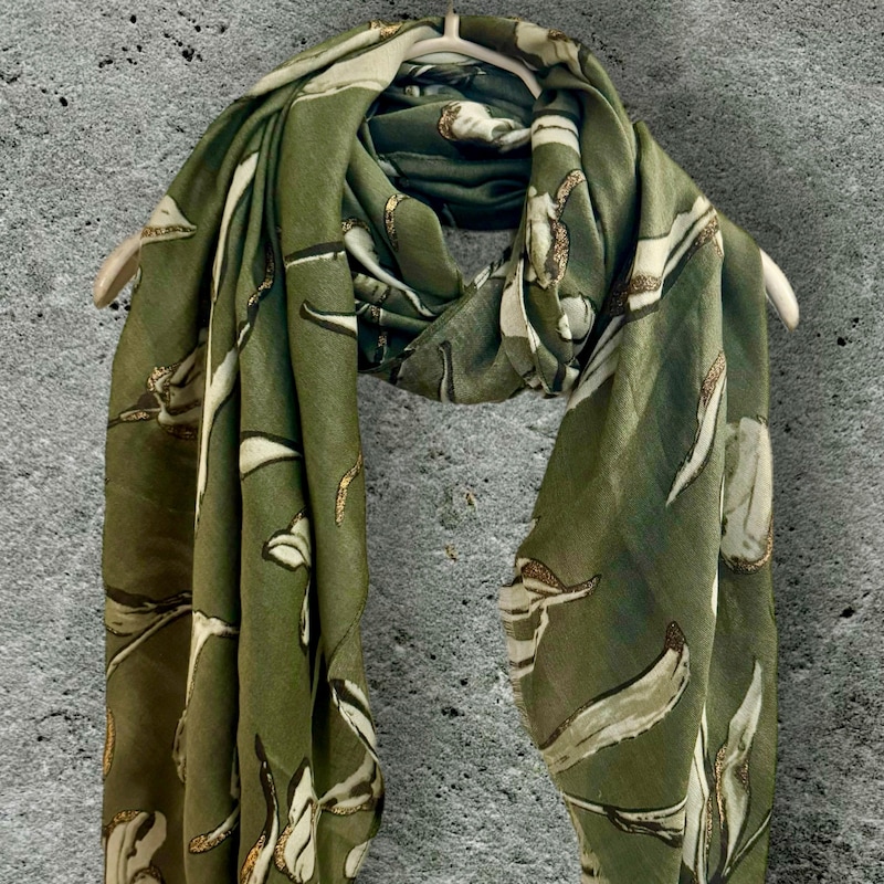Womens Shawl Olive Green - Etsy UK
