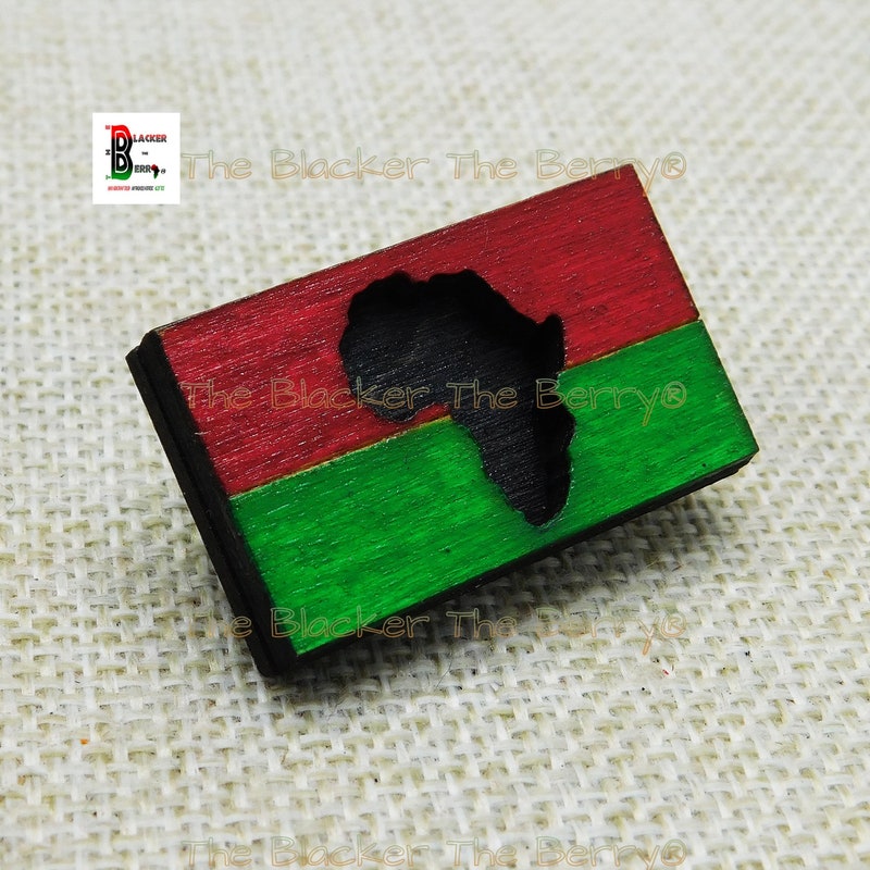 Pan African Pin - Etsy