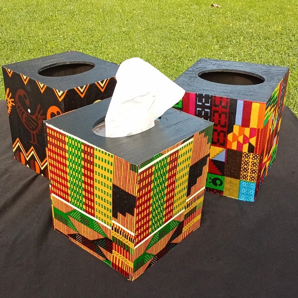Wooden Tissue Box Cover - Etsy