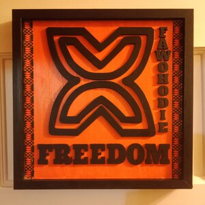 African American Adinkra Symbols Wall Art Home Decor Ghana Gift ...