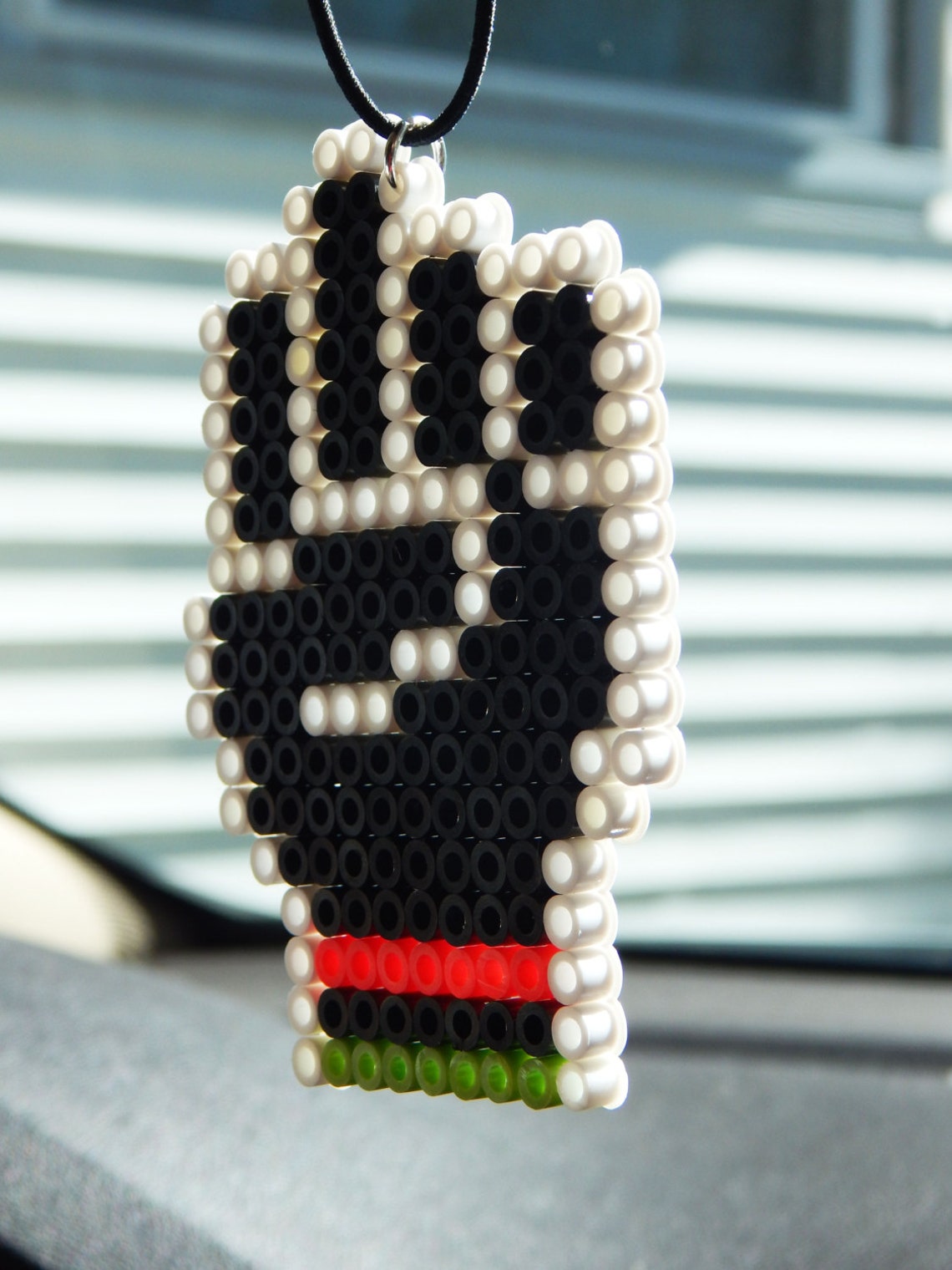 Power Fist Car Accessory Afrocentric Car Charm Red Black Green Rear ...