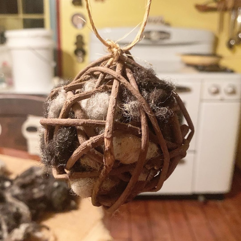Free Ship! All Natural NESTING WOOL for Bird Nests - Wild Birds, Nester ...