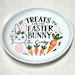 Plate, Easter, Hand Painted, Personalized, Treats for the Easter Bunny ...