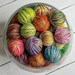 Colorful Mini Yarn Balls for Crafts Yarn Box Handmade Yarn - Etsy