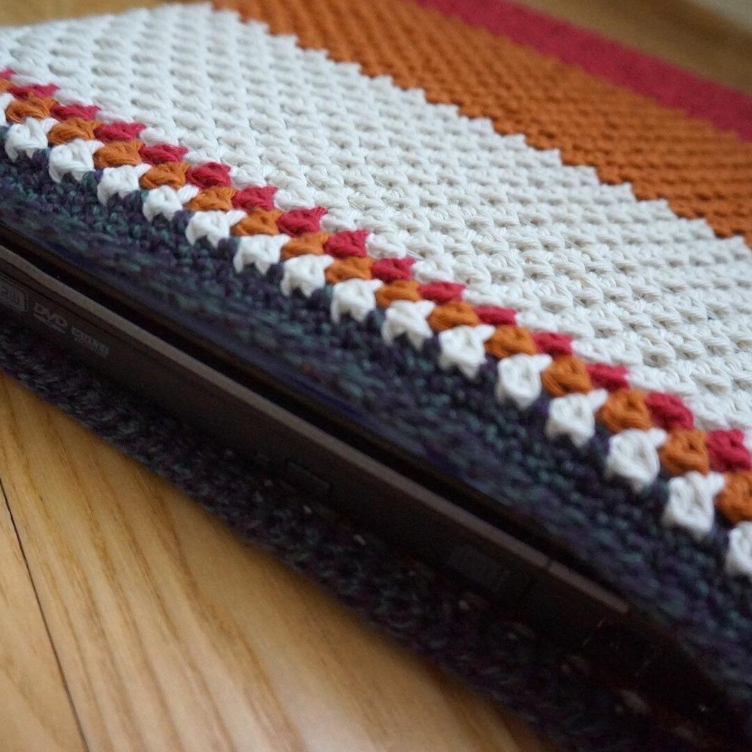 Set of 2 Crochet Patterns, Laptop Case Crochet Pattern & Cellphone ...