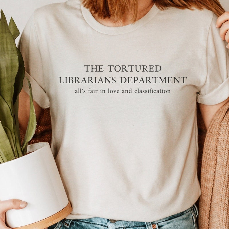 Library Shirt - Etsy