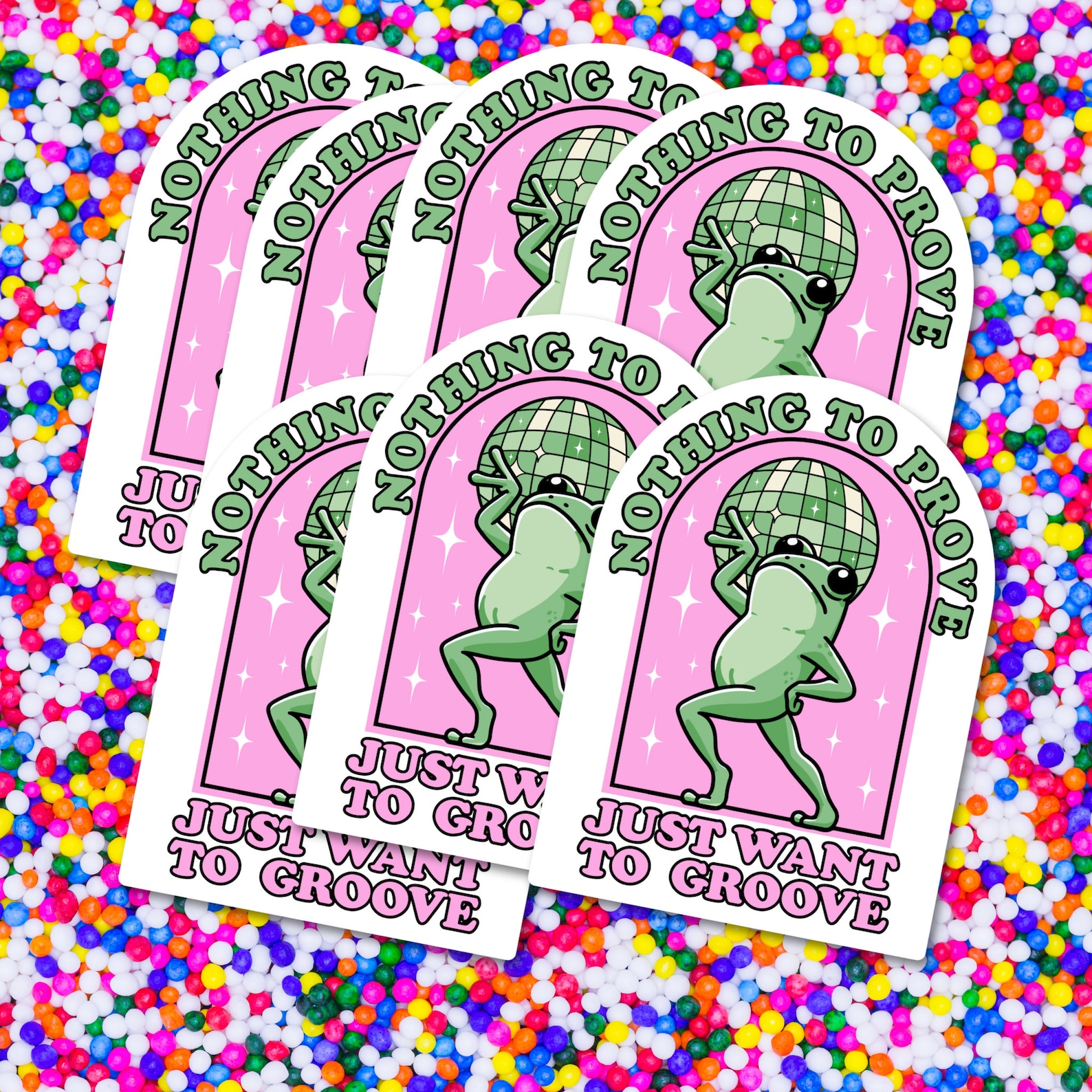 Funny Mental Health Sticker, Trendy Water Bottle Decal, Nothing to ...