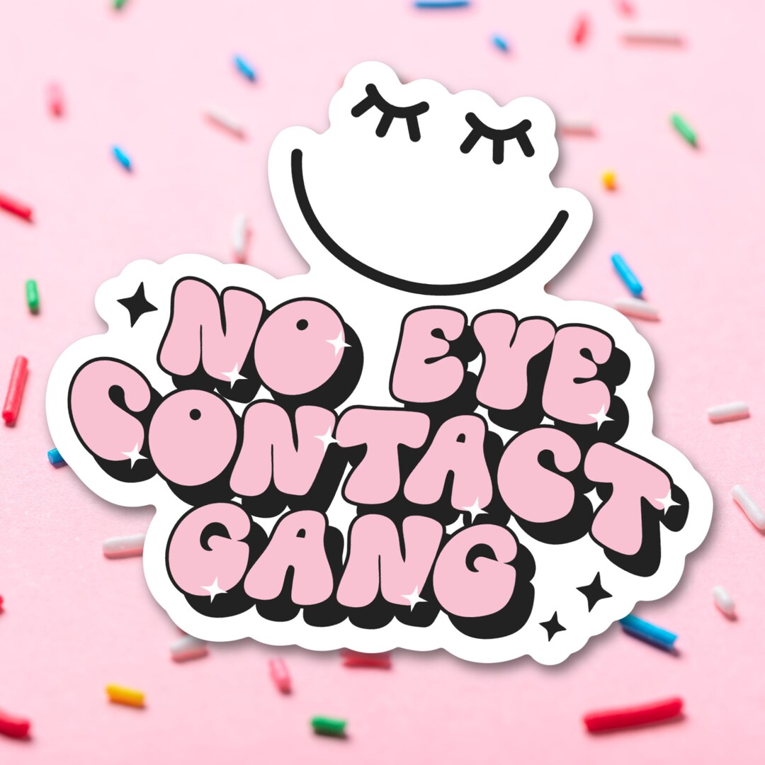 Funny ADHD Autism Sticker, Trendy Water Bottle Decal, Neurodivergent ...