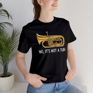 Euphonium T-shirt, Baritone Player Shirt, Brass Band Apparel, Musician ...