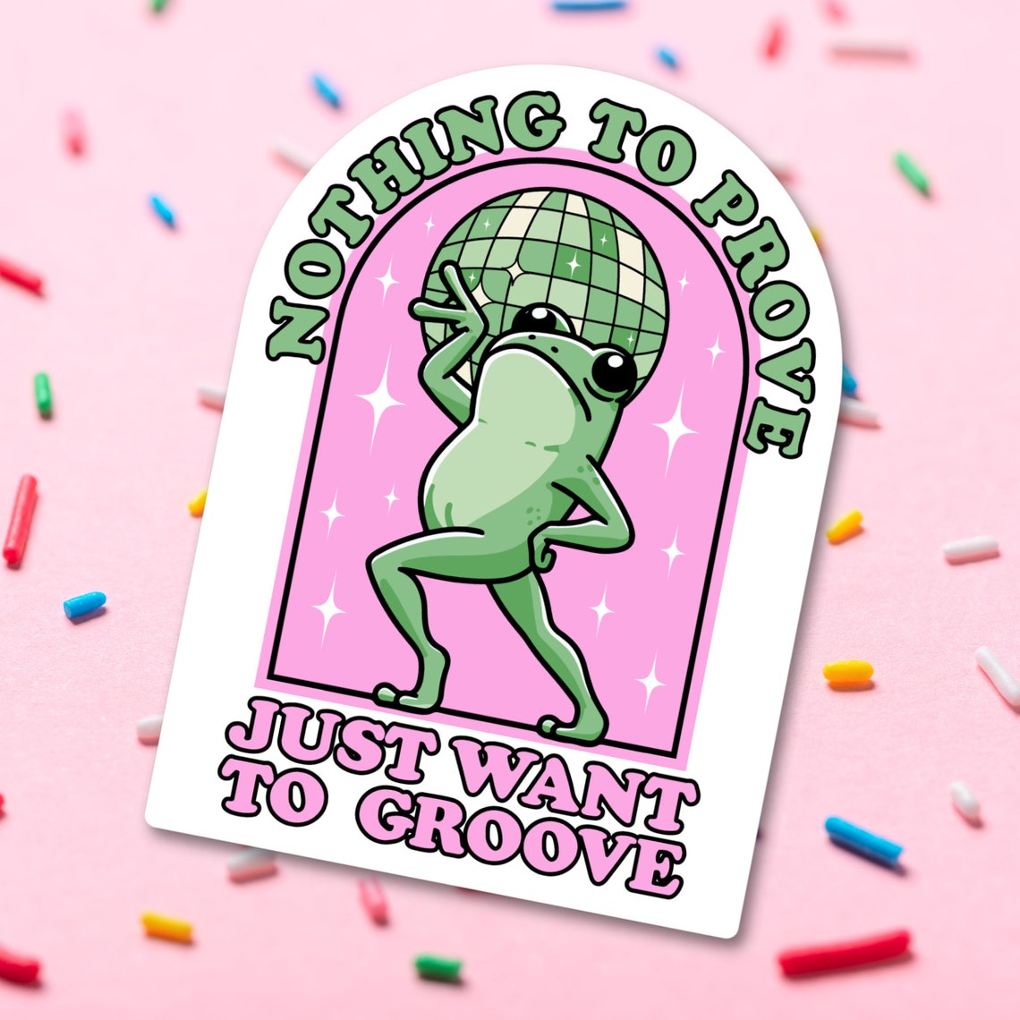 Funny Mental Health Sticker, Trendy Water Bottle Decal, Nothing to ...