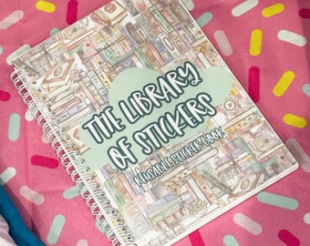 Reusable Sticker Book Magical Book of Stickers - Etsy