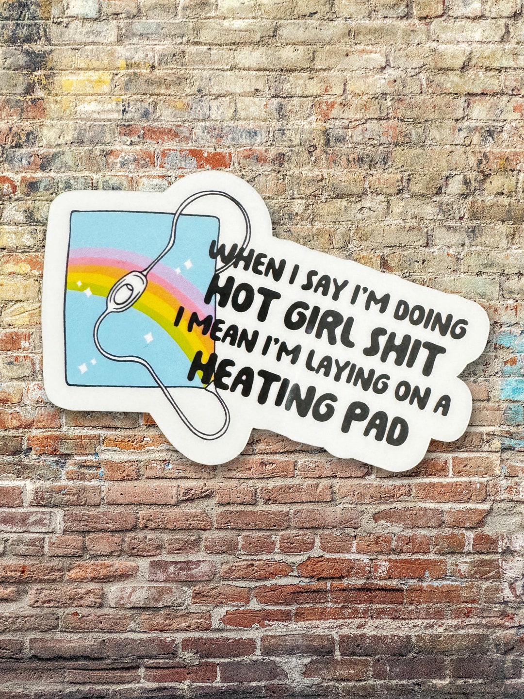 Funny Chronic Illness Sticker, Trendy Water Bottle Decal, Spoonie Gift ...