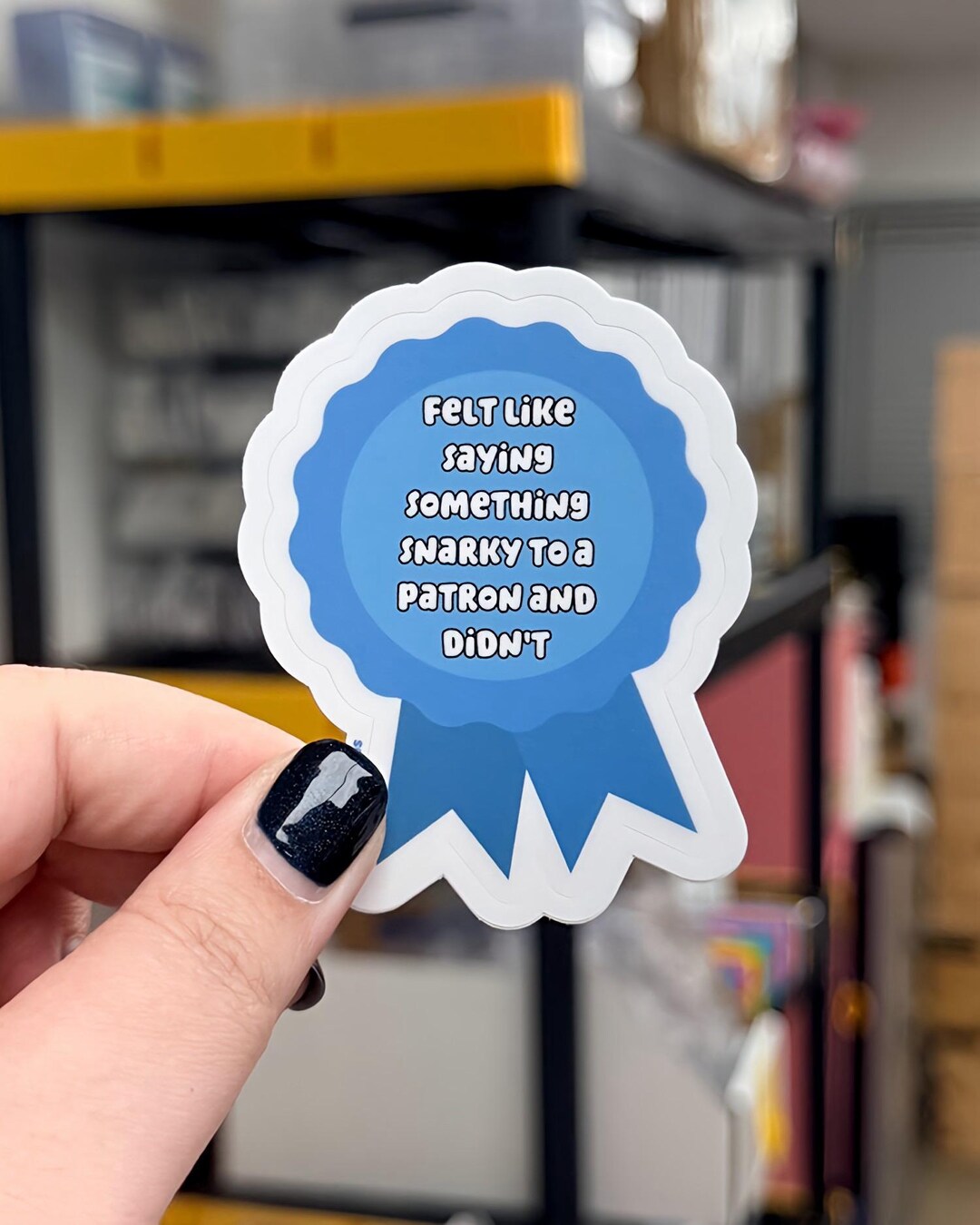 Funny Librarian Snark Sticker, Trendy Water Bottle Decal, Bookish ...