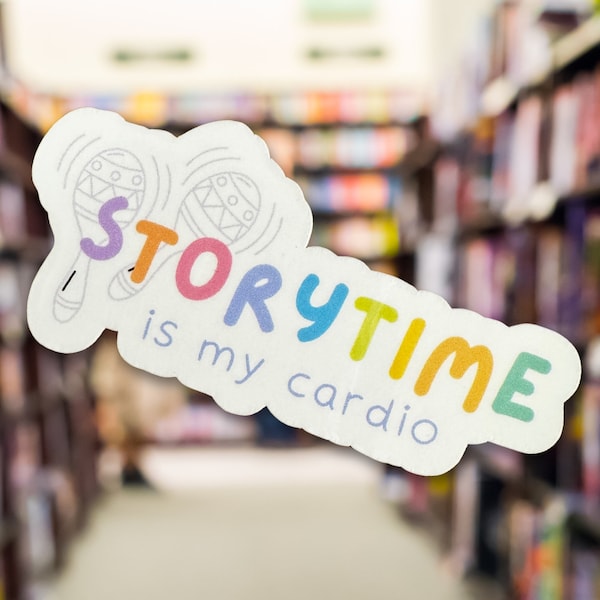 Storytime Decal - Etsy
