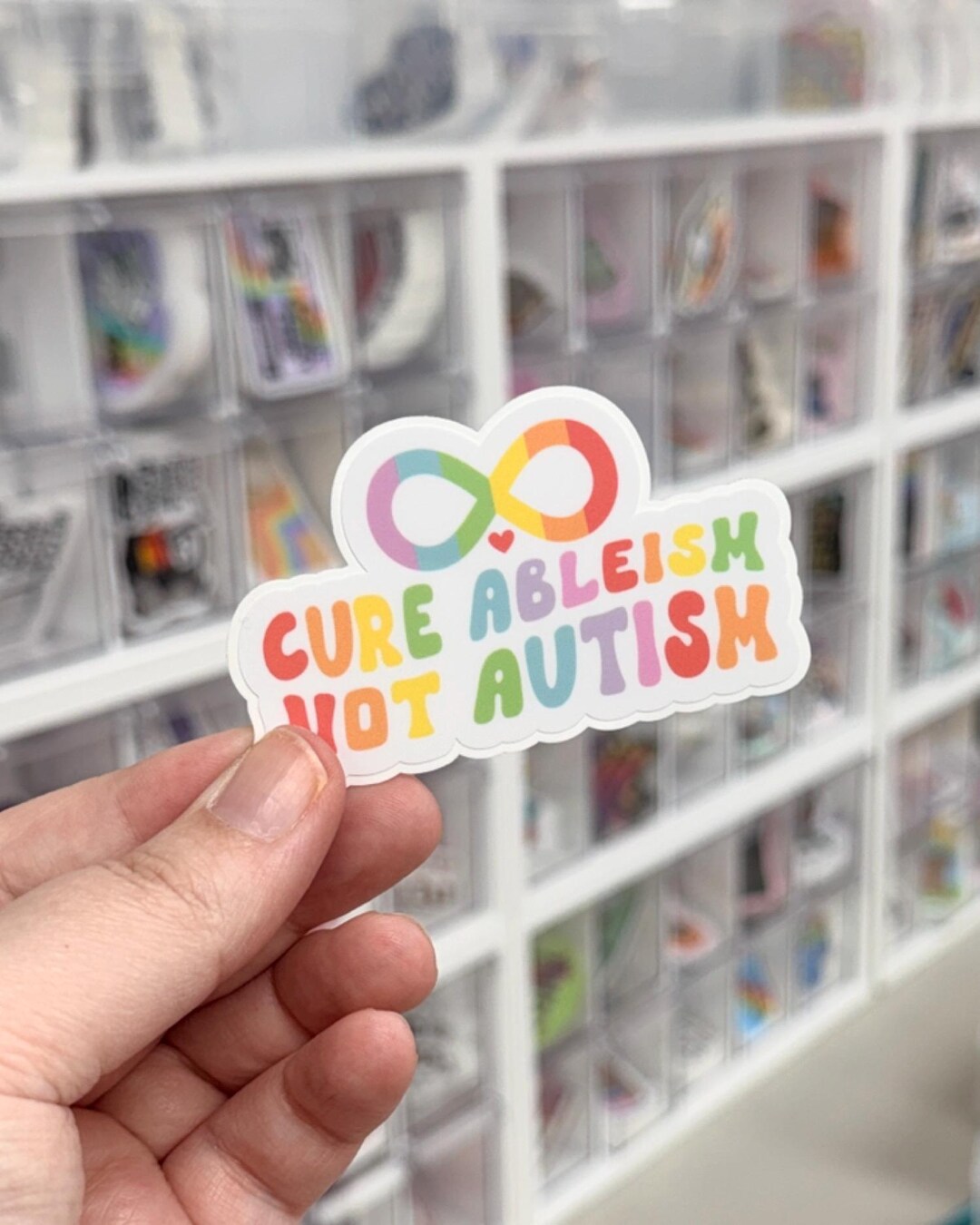 Autism Advocacy Sticker, Trendy Water Bottle Decal, Inclusive ...
