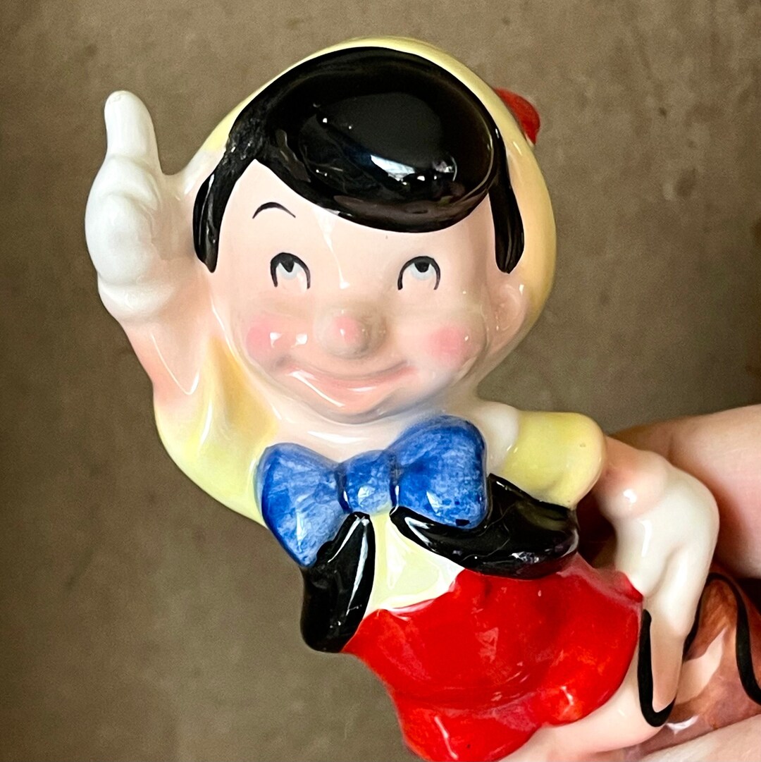 Vintage Walt Disney’s Pinocchio Porcelain Figurine~ Japan - Etsy
