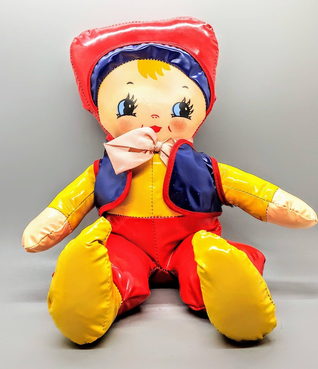 Rare Vintage Wataseal Dutch Boy Doll 1950's - Etsy