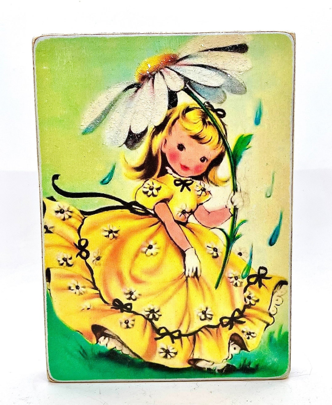 Handmade Vintage Style Springtime Daisy Girl - Etsy