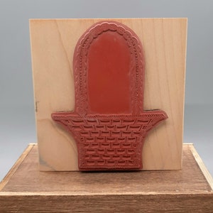 Vintage Museum of Modern Rubber Basket Stamp - Etsy