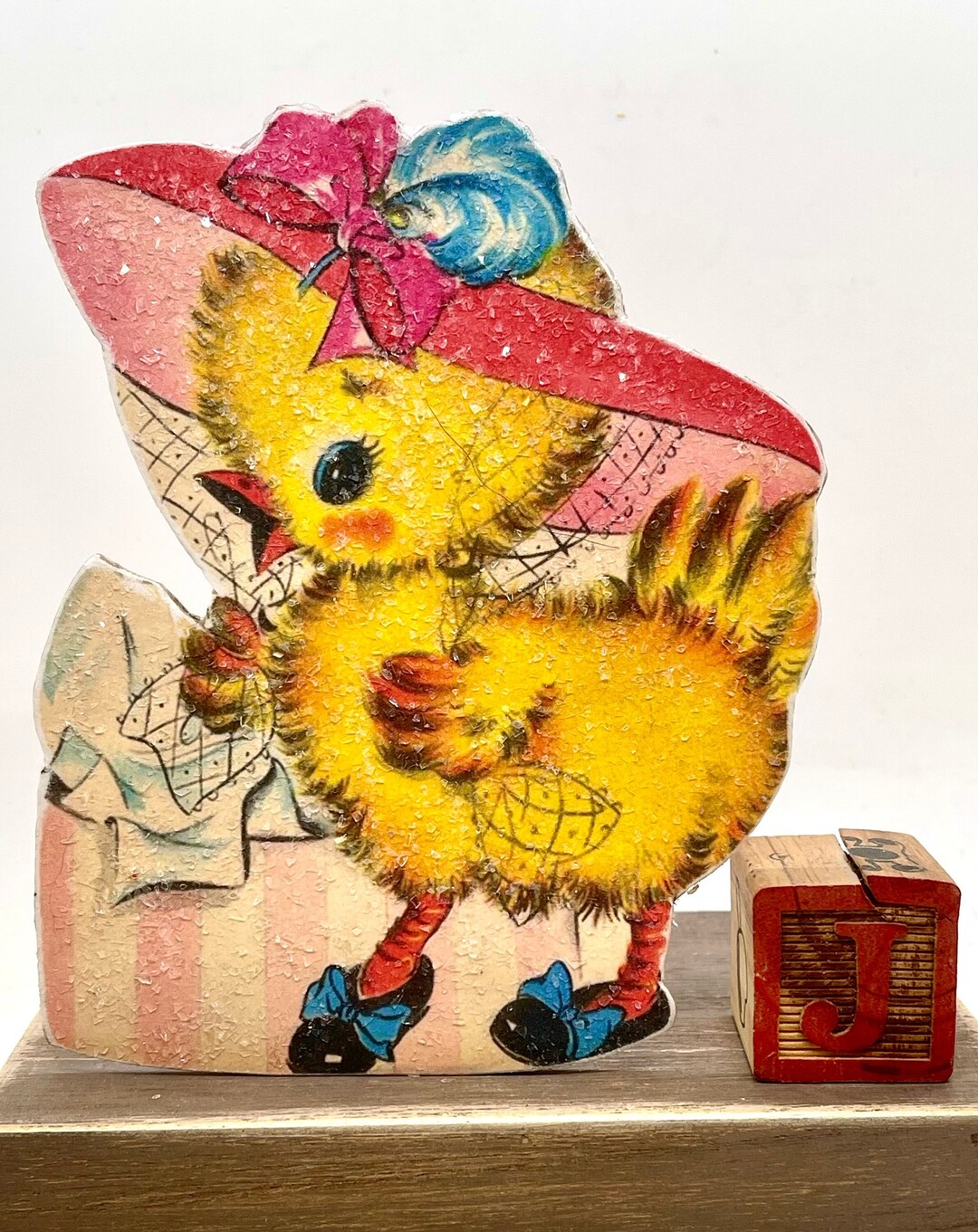 Handmade Vintage Style Easter Standee Decor - Etsy