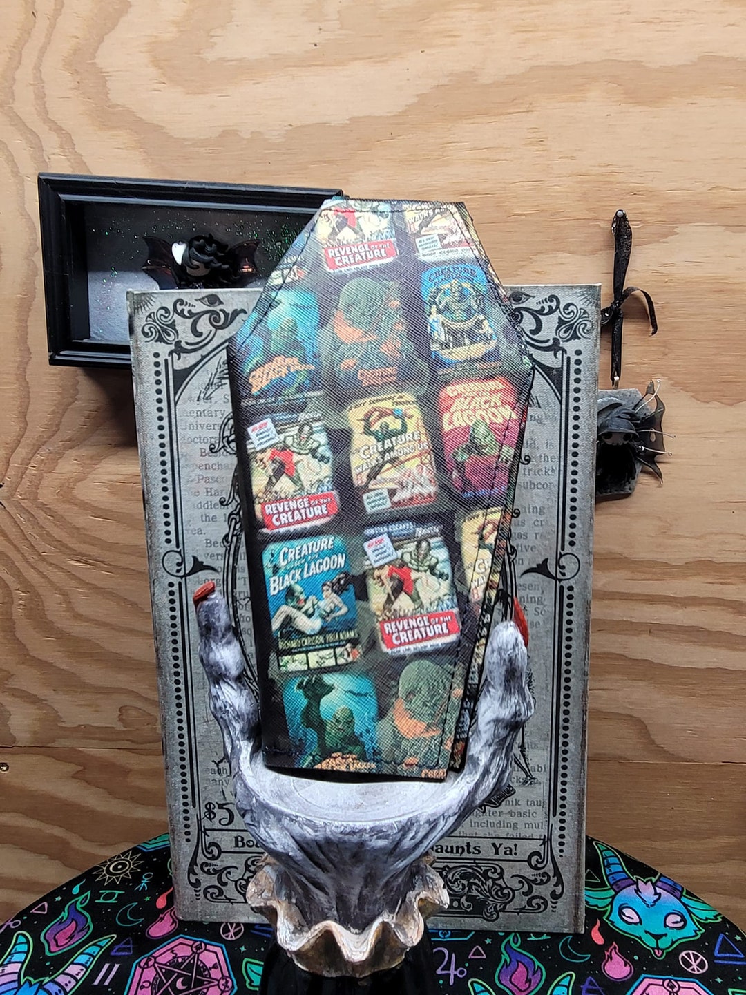 Coffin Wallet, Full Size, Creature From the Black Lagoon - Etsy
