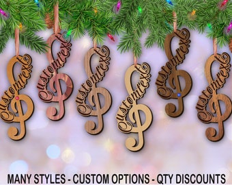 Music ornament | Etsy