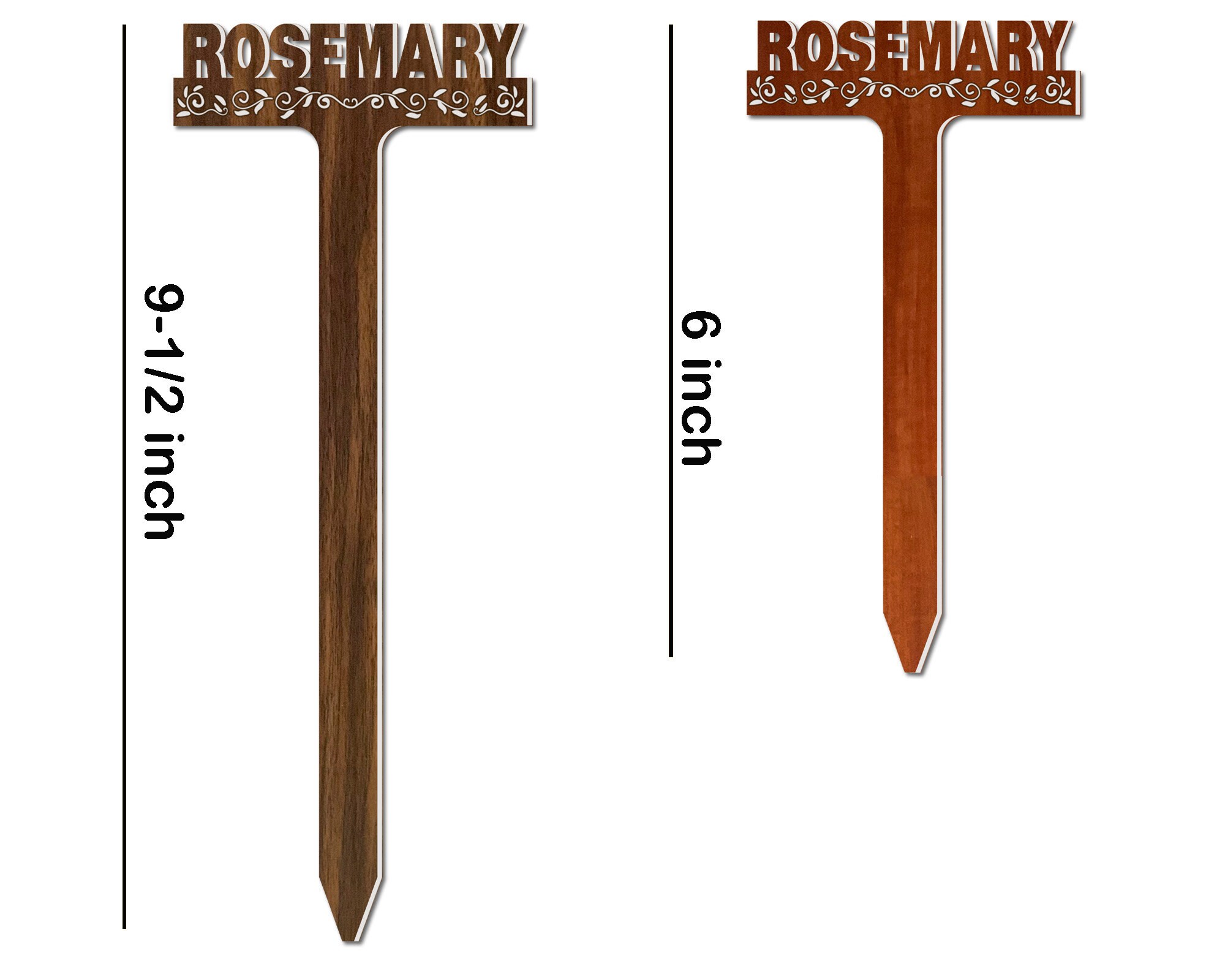 GS Garden Stakes Raised Letter T-style 9.5in 4/8/10 Sets - Etsy