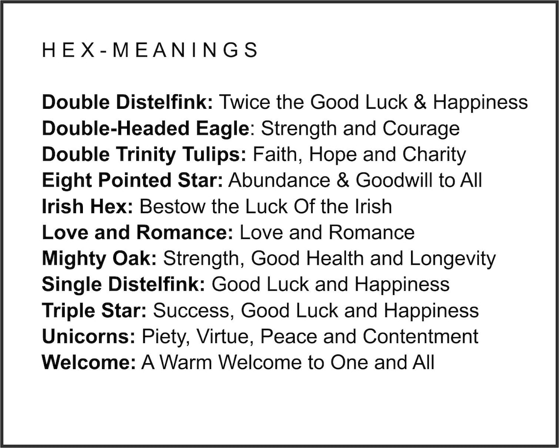Hex Signs - Article of the Day - English - The Free Dictionary Language ...