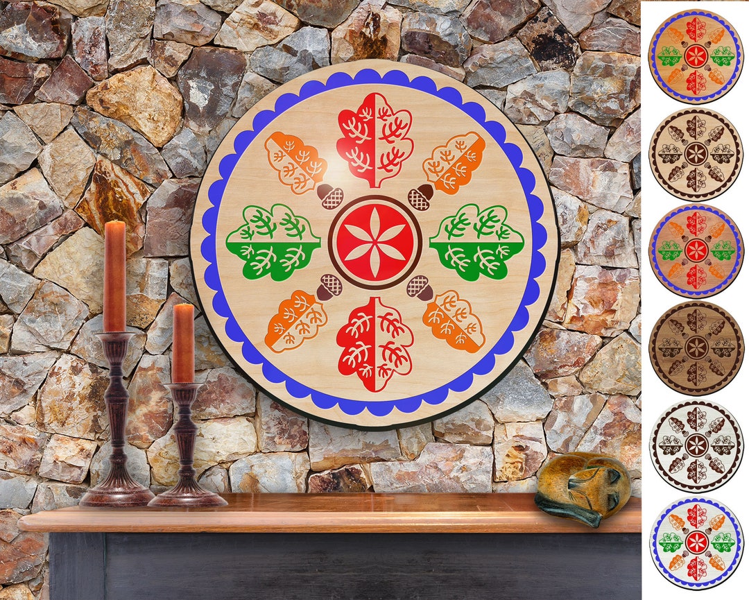 Hex Wood Mighty Oak 24in PA Dutch Sign W/ Free Personalization - Etsy