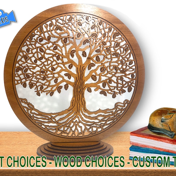 Engraved Tree of Life - Etsy