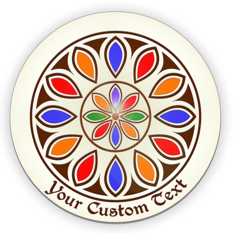 Hex Acrylic Daddy Good Luck 16in PA Dutch Sign w/ Free | Etsy